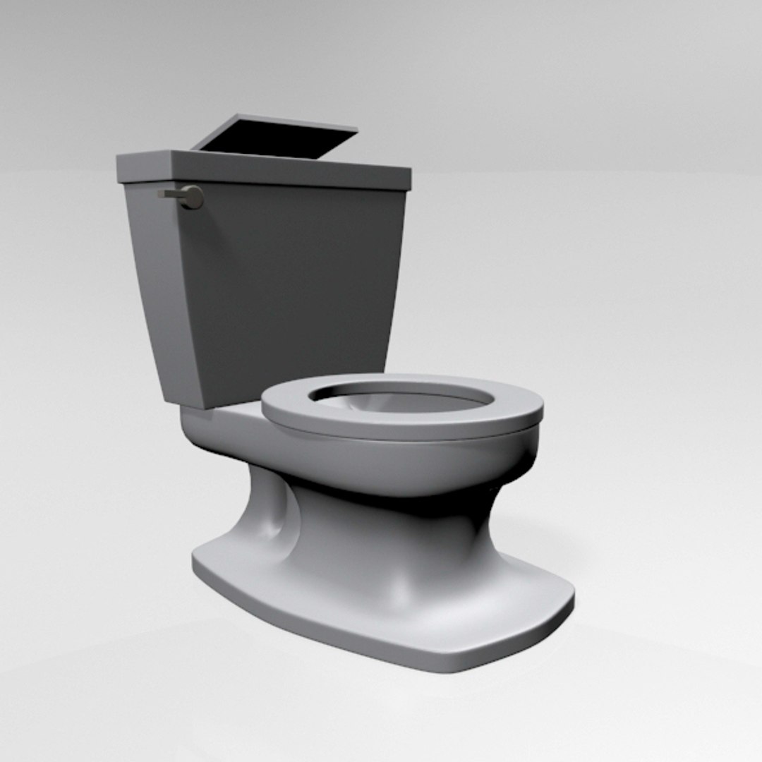Training Toilet 01 3D Model - TurboSquid 1843652