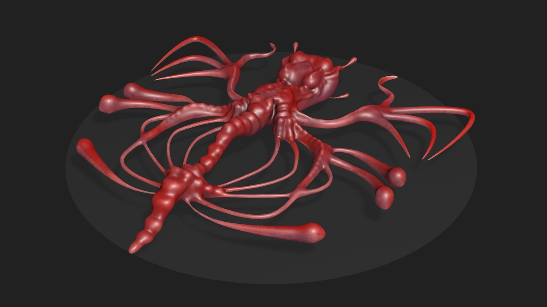 Free Red Pest 3D Model - TurboSquid 1814427