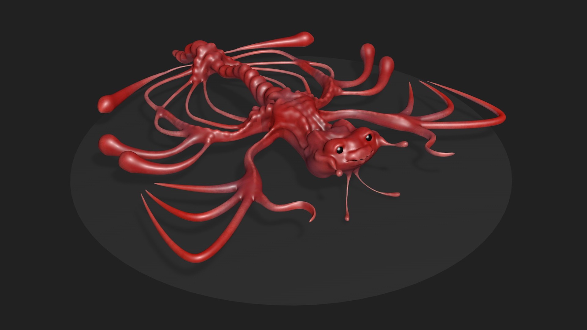 Free Red Pest 3D Model - TurboSquid 1814427