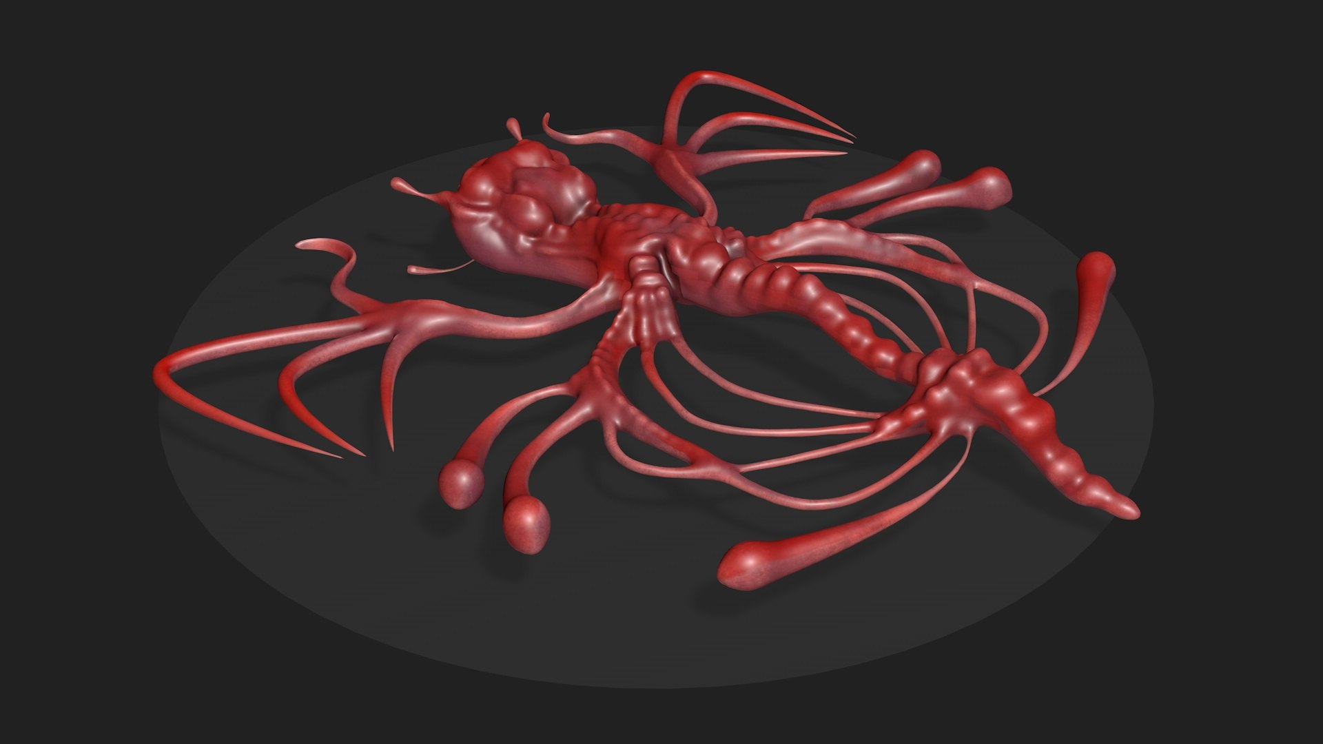 Free Red Pest 3D Model - TurboSquid 1814427