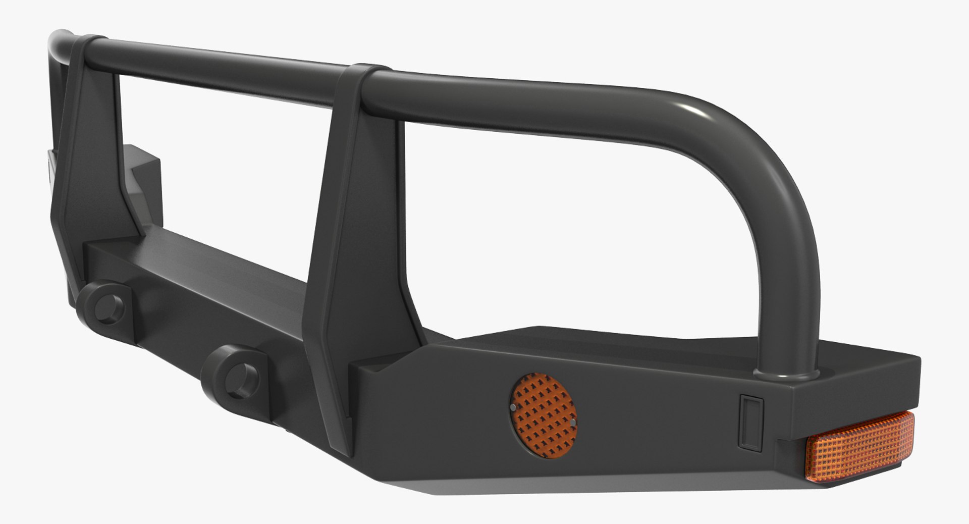 3D Model Bullbar Push Bumper - TurboSquid 1361744