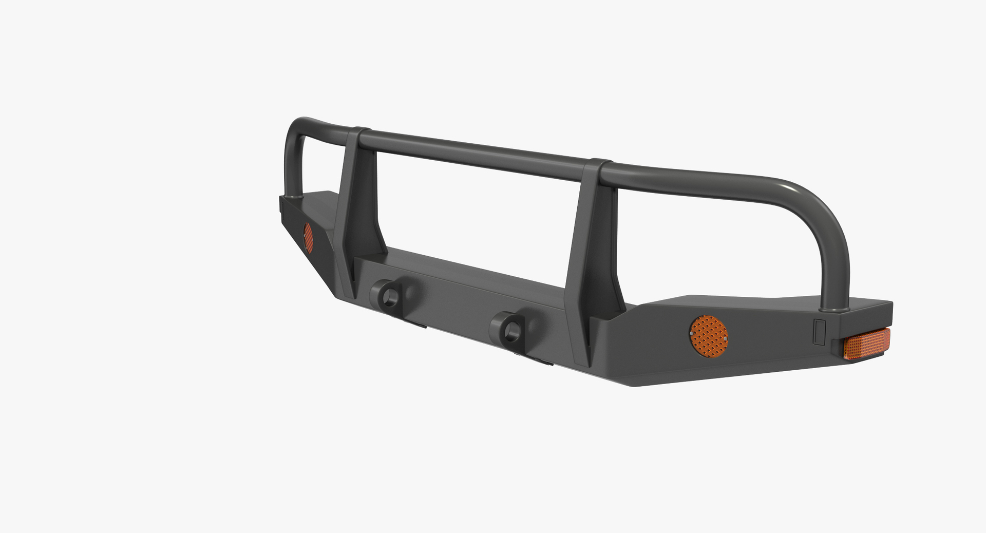 3D Model Bullbar Push Bumper - TurboSquid 1361744