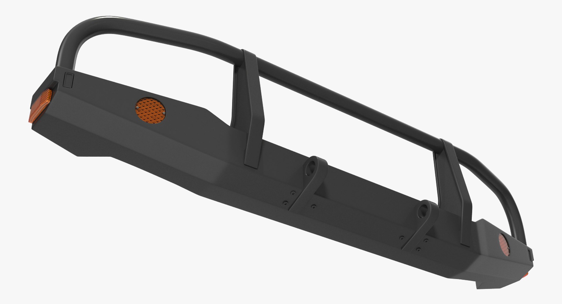 3D Model Bullbar Push Bumper - TurboSquid 1361744