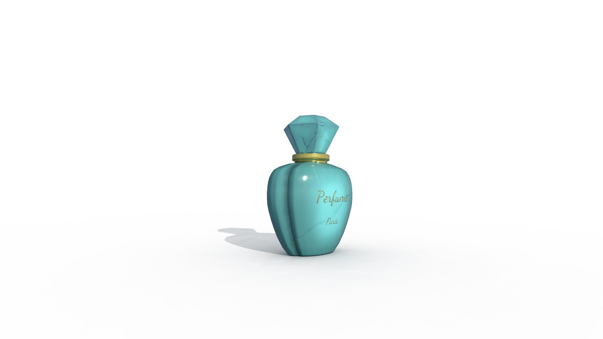 Stylized Perfume Bottle PBR Low-poly Game Ready Low-poly 3D Model Model ...