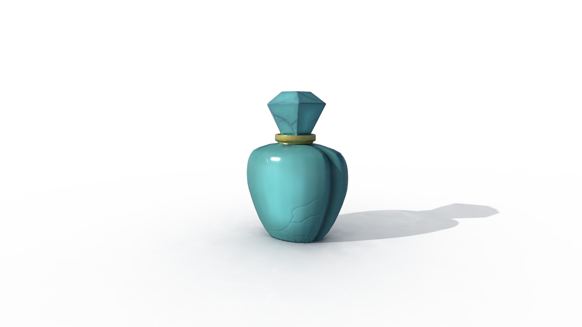 Stylized Perfume Bottle PBR Low-poly Game Ready Low-poly 3D Model Model ...