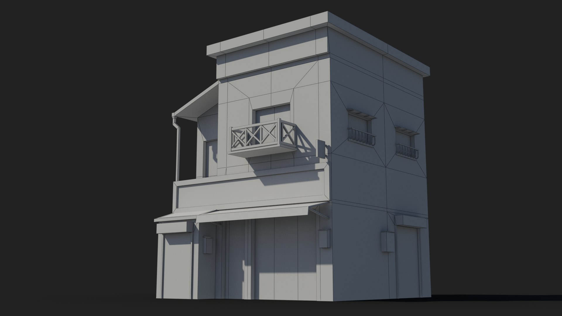 Japanese House X21 3D Model - TurboSquid 1989607