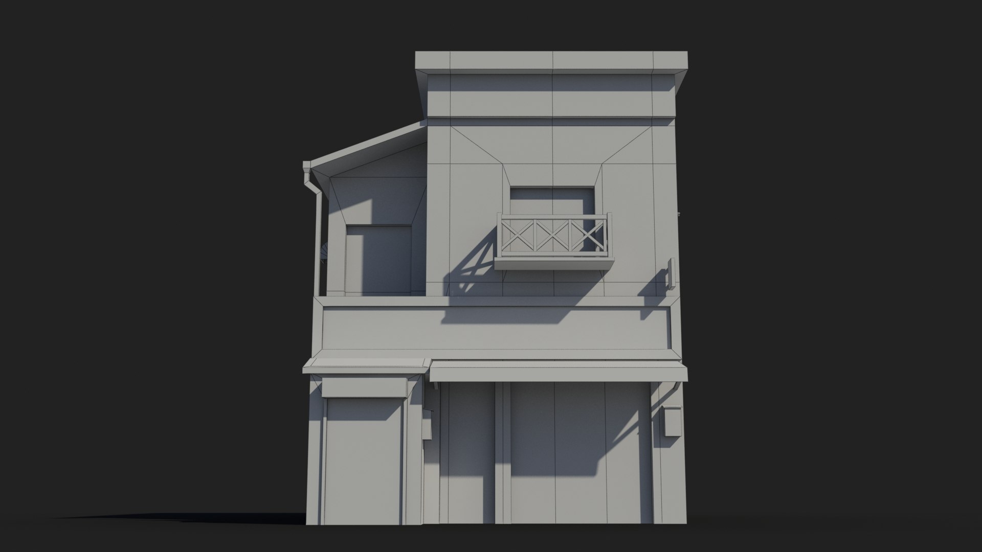Japanese House X21 3D Model - TurboSquid 1989607