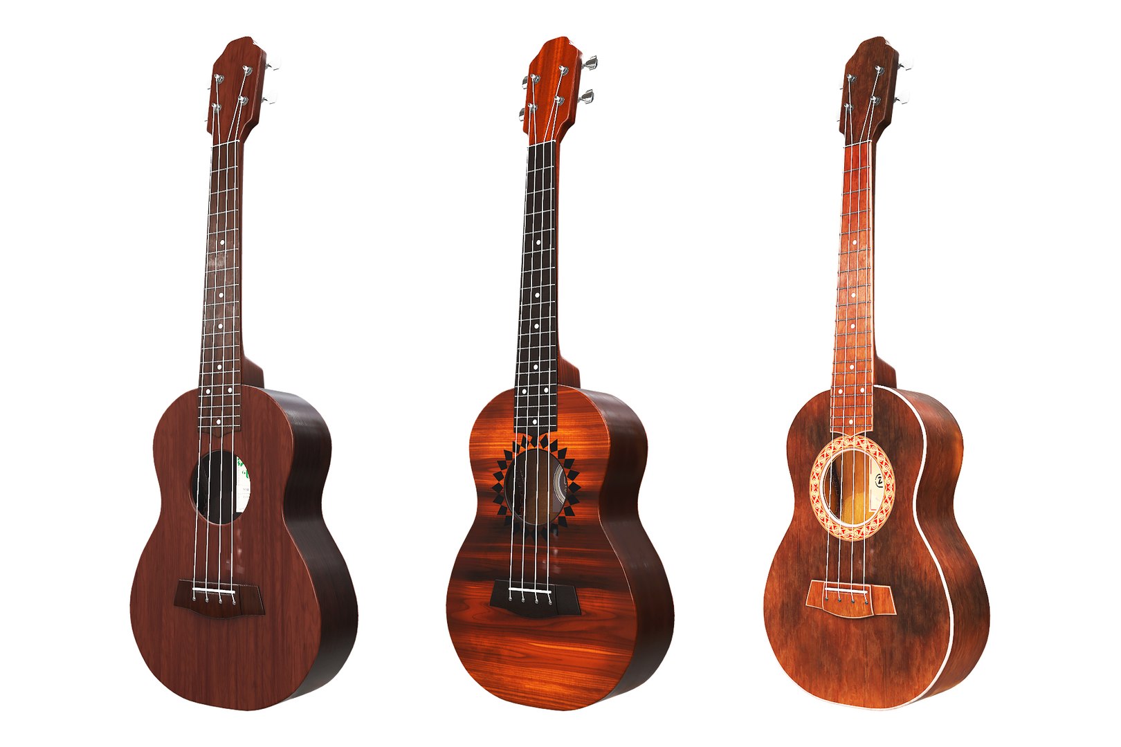 Ukulele Musical Instrument 3D - TurboSquid 1545549