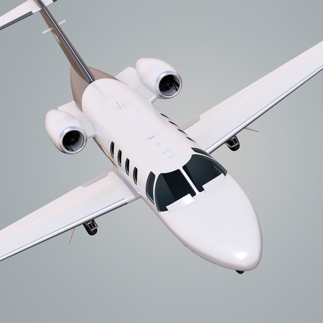 3d Model Cessna Citation M2