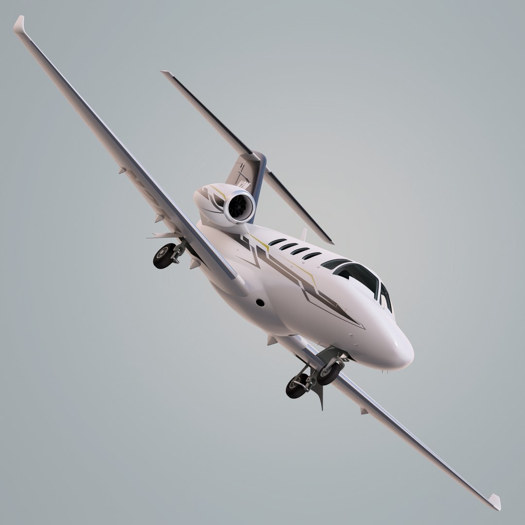 3d Model Cessna Citation M2