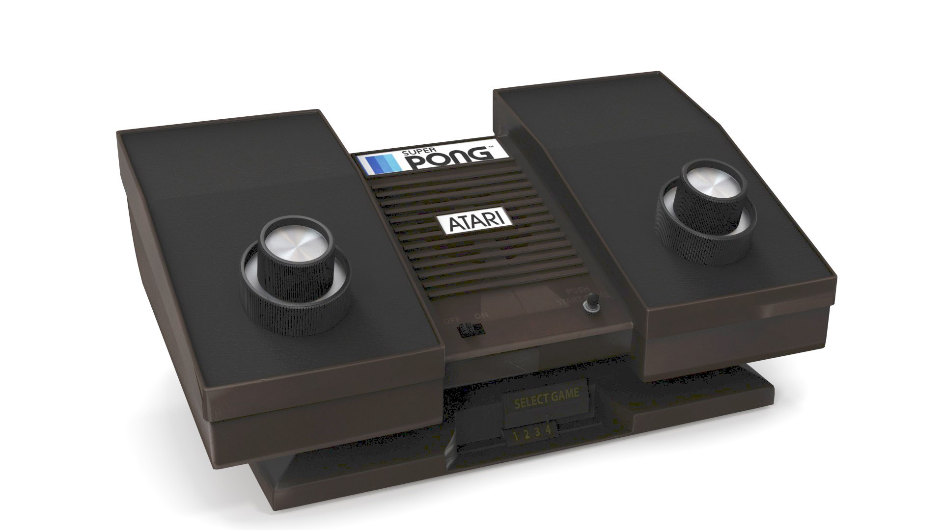 3D Atari Super Pong Model - TurboSquid 1859697