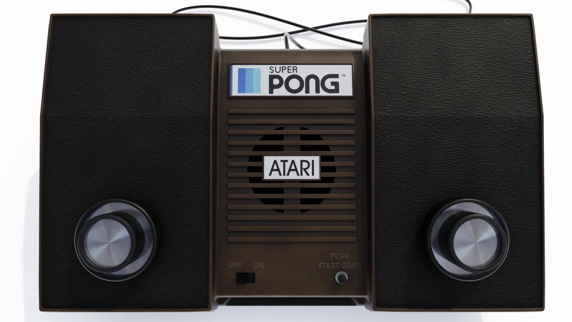 3D Atari Super Pong Model - TurboSquid 1859697