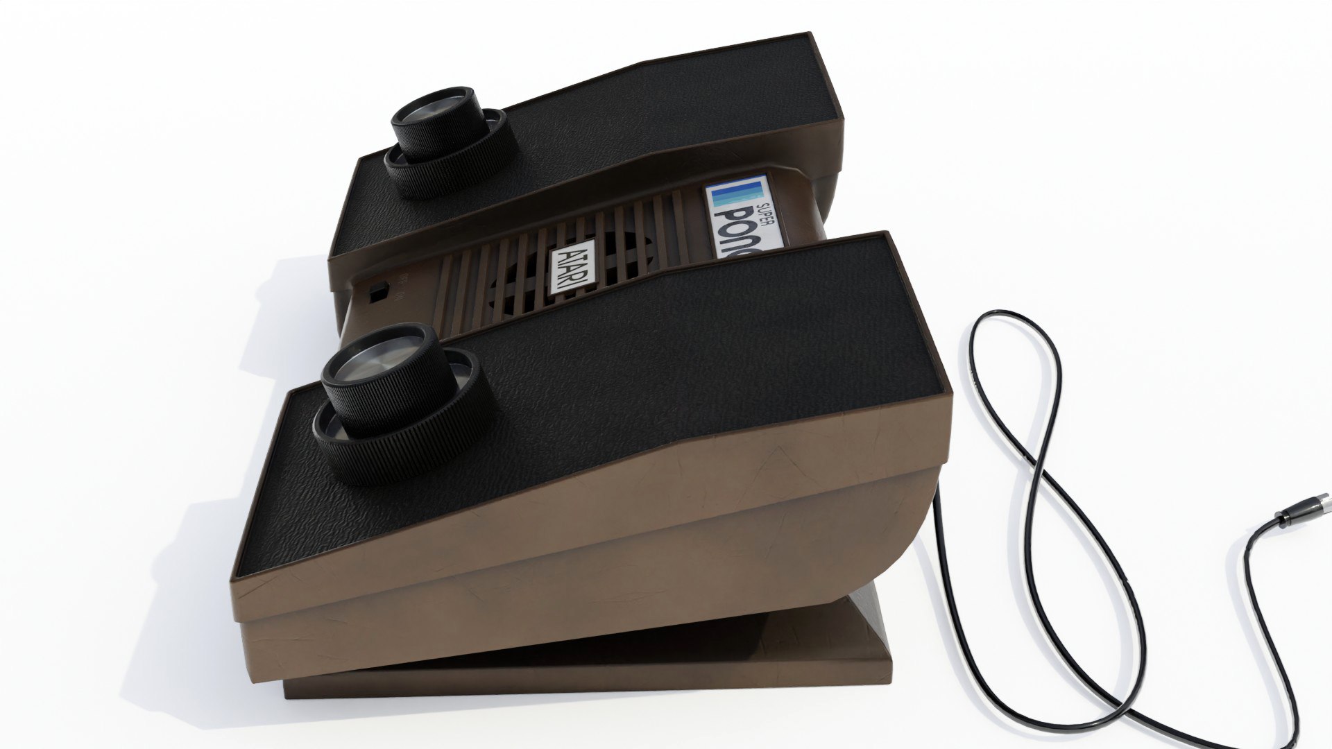 3D Atari Super Pong Model - TurboSquid 1859697