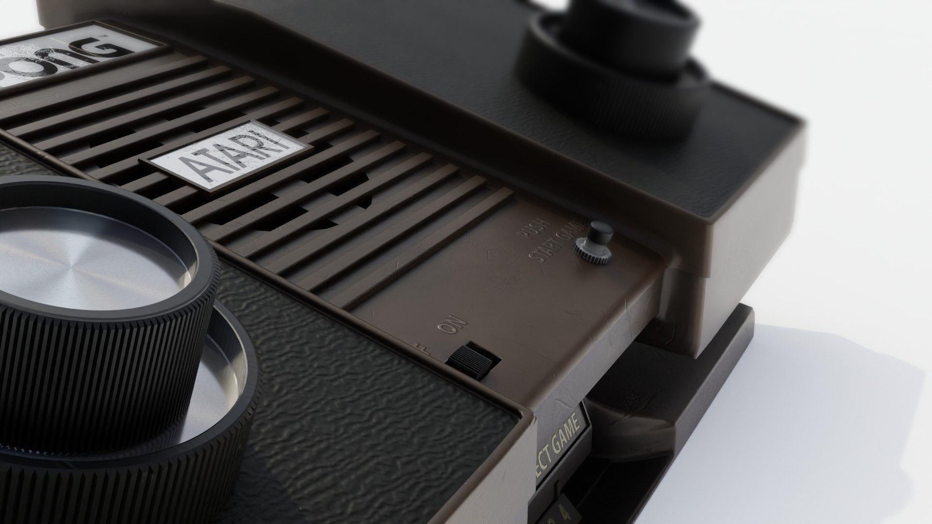 3D Atari Super Pong Model - TurboSquid 1859697