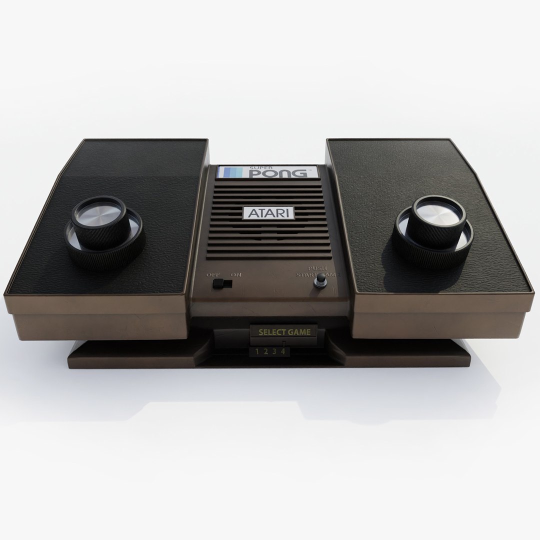 3D Atari Super Pong Model - TurboSquid 1859697