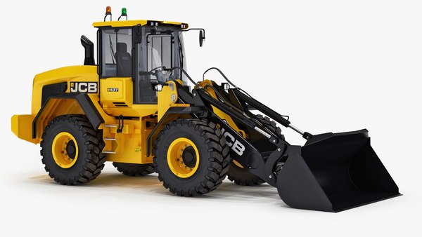 modelo 3d Cargadora de ruedas JCB 437 - TurboSquid 1784799