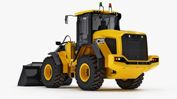 modelo 3d Cargadora de ruedas JCB 437 - TurboSquid 1784799