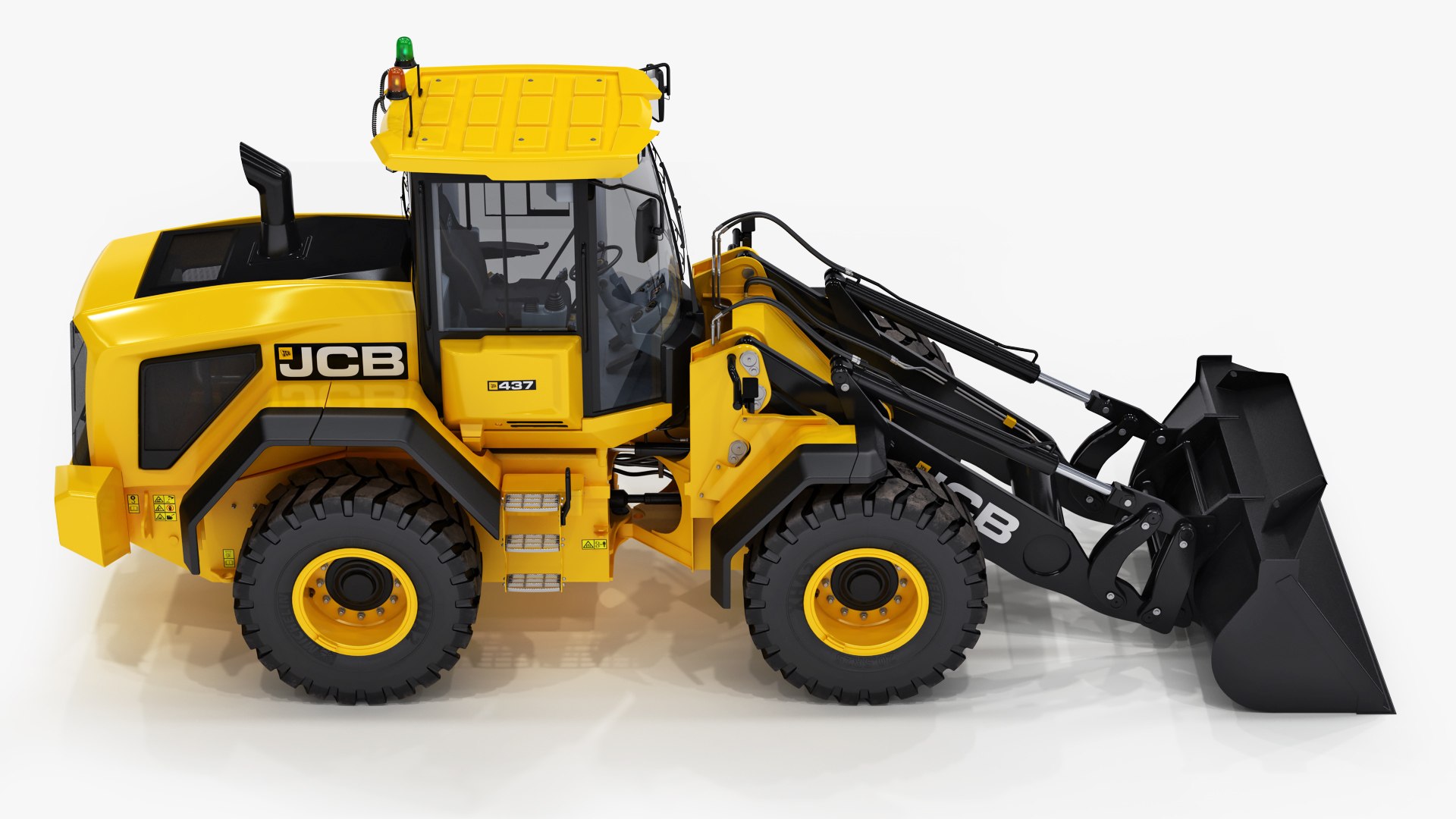 JCB 437 Wheel Loader 3D model - TurboSquid 1784799