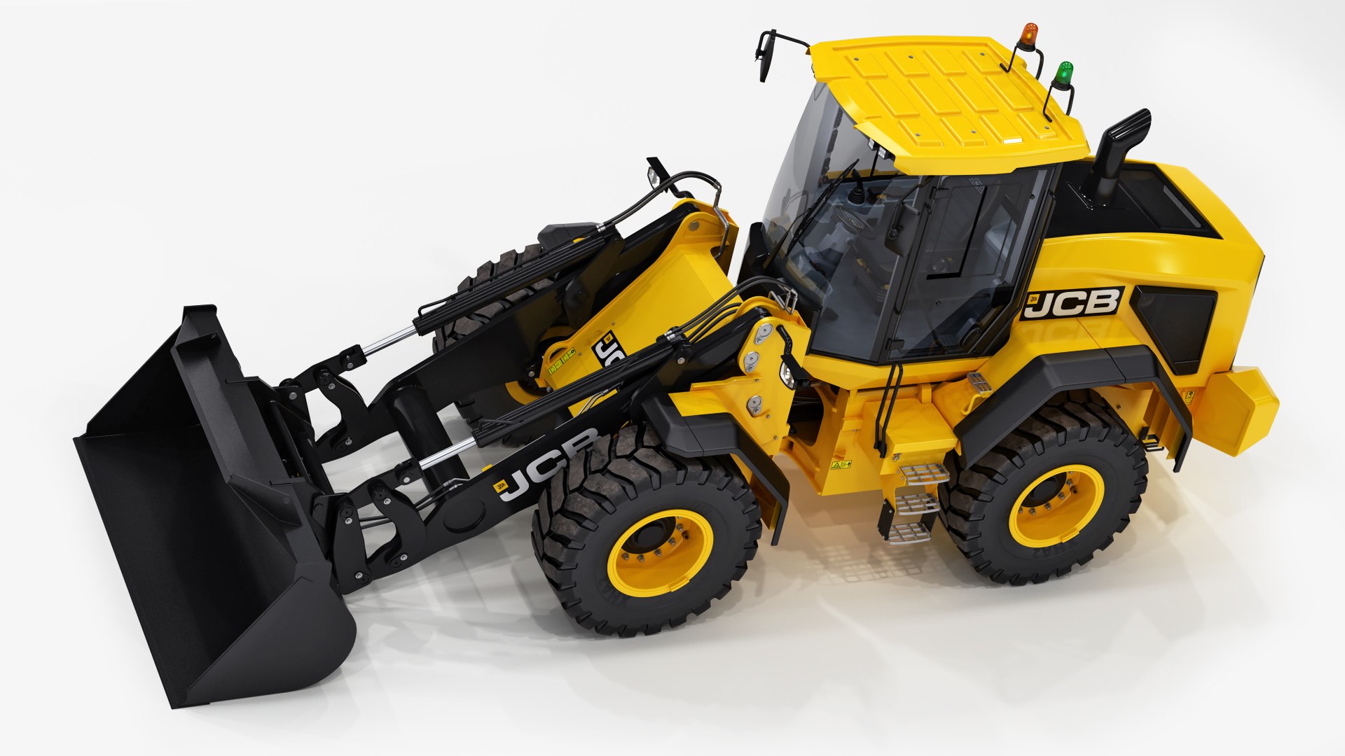 JCB 437 Wheel Loader 3D model - TurboSquid 1784799