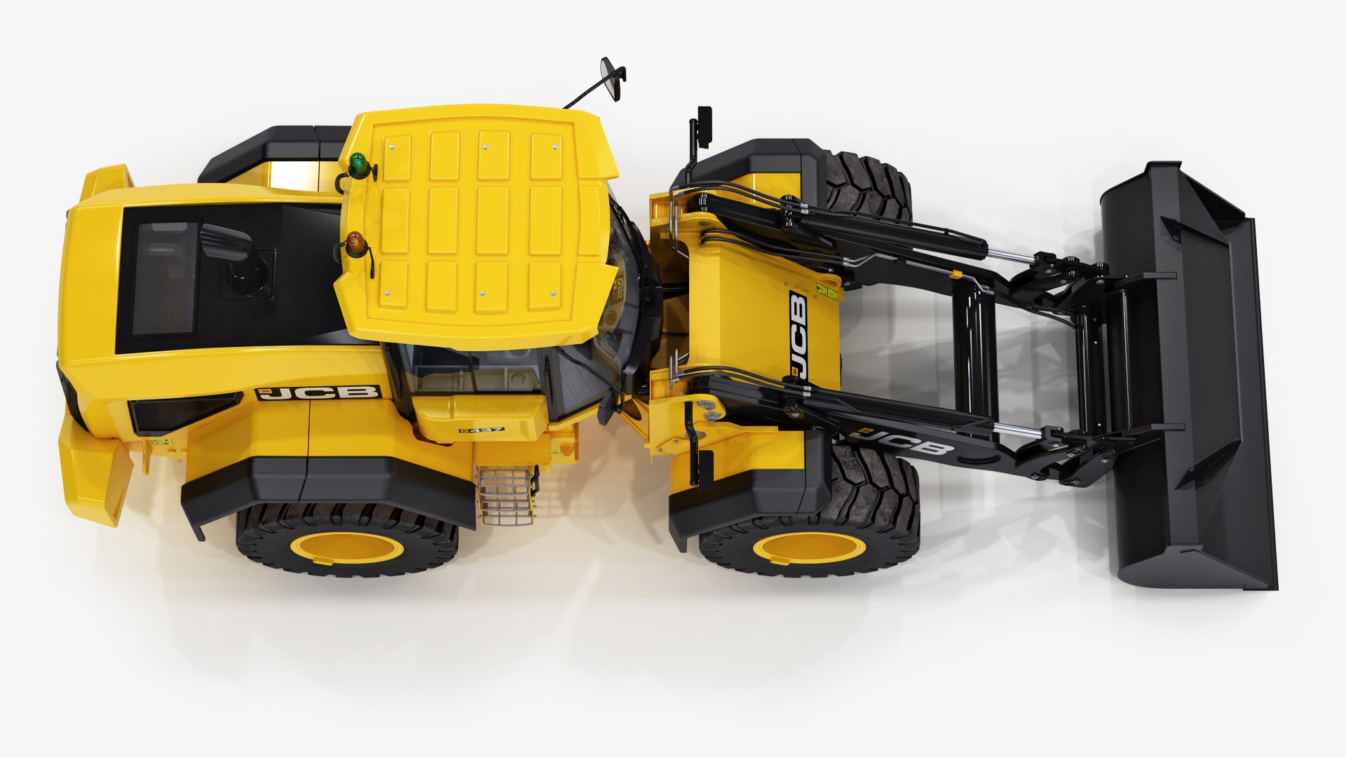 JCB 437 Wheel Loader 3D model - TurboSquid 1784799