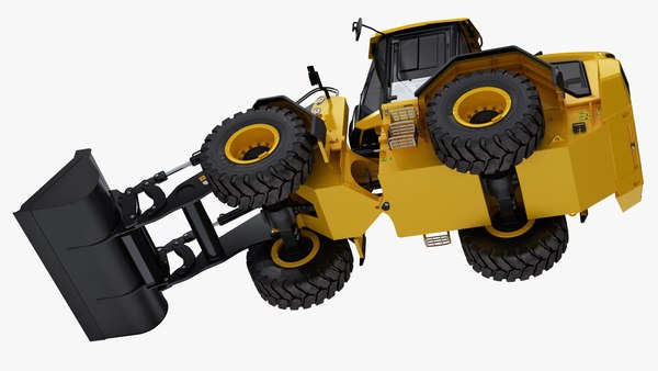modelo 3d Cargadora de ruedas JCB 437 - TurboSquid 1784799