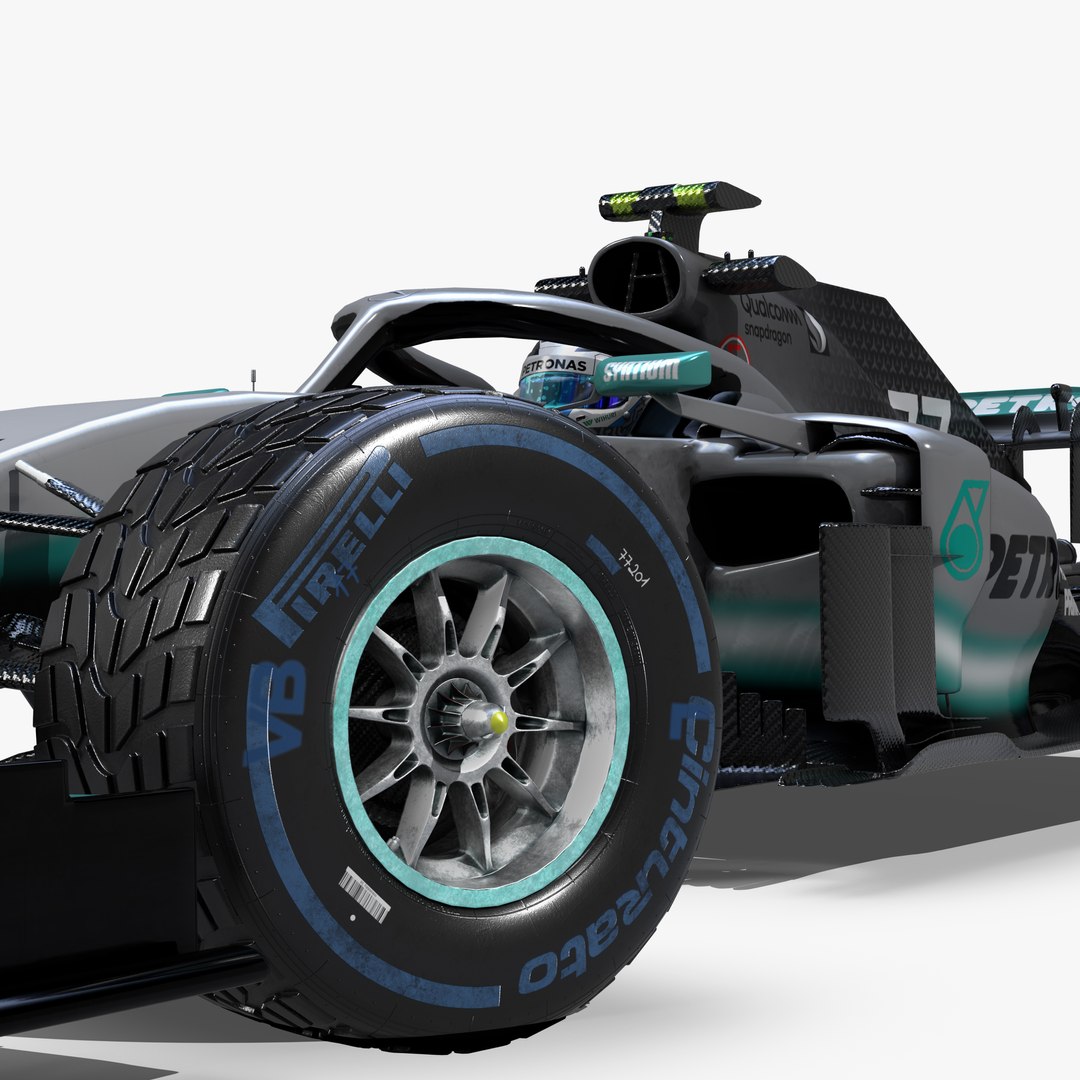 3D 2019 Mercedes F1 Model - TurboSquid 1471521