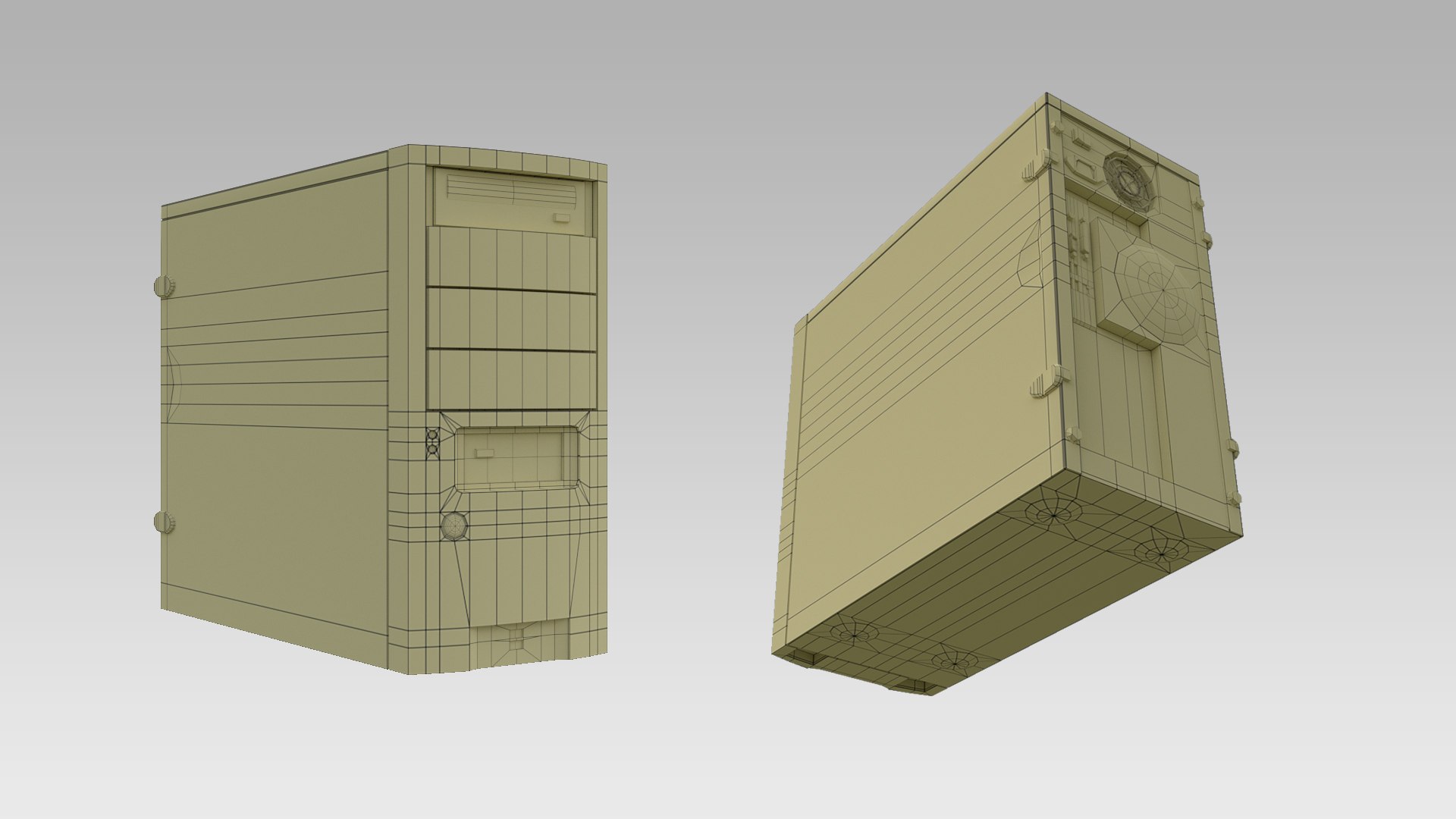 3D Pc Block - TurboSquid 1425647