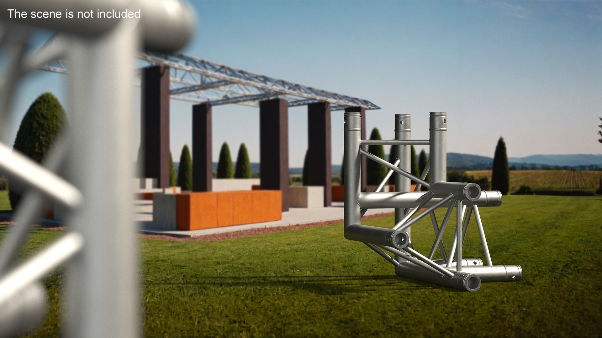 3D Construction Truss Modular Triangular - TurboSquid 2269690