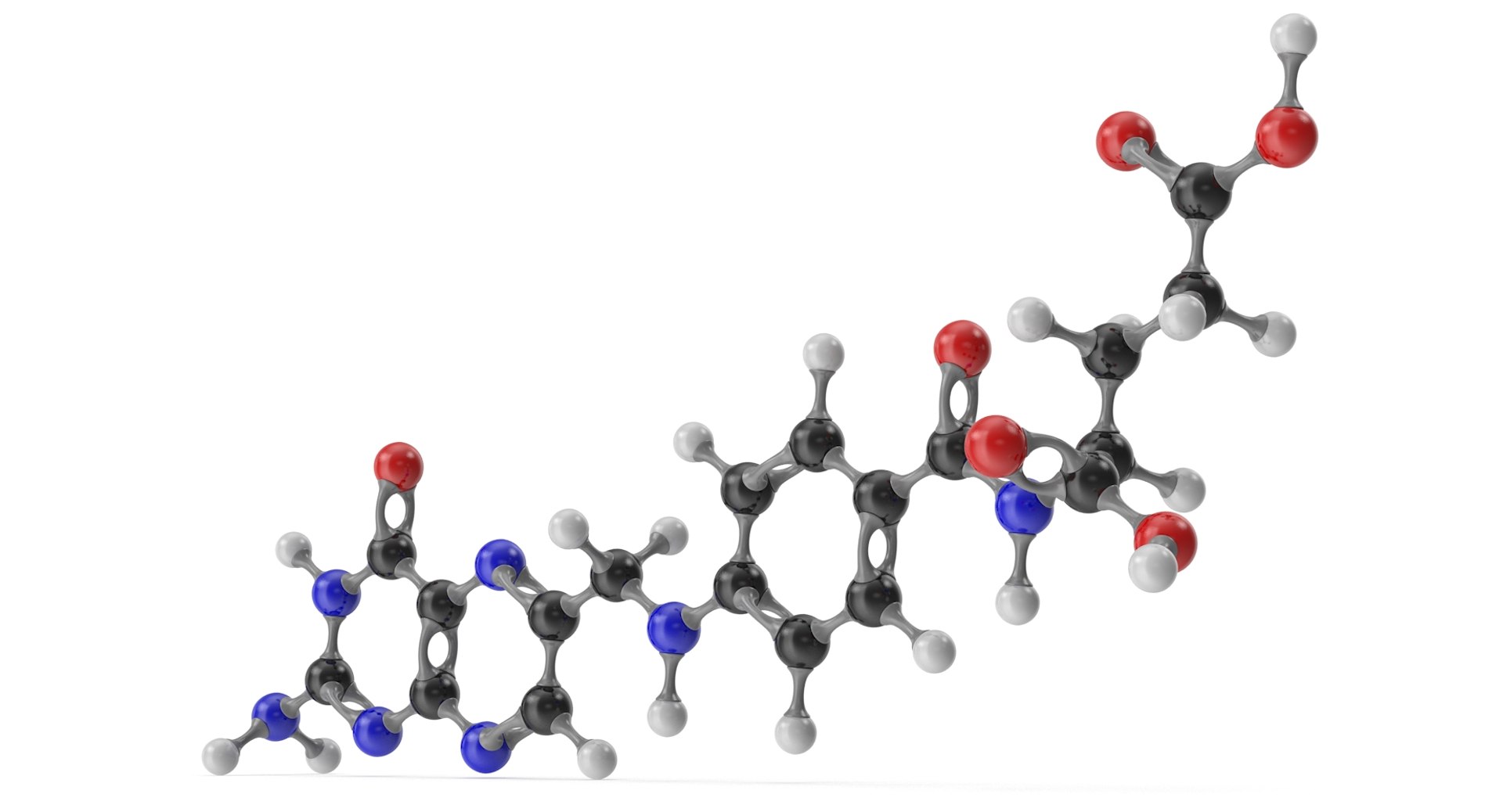 3D Folic Acid Molecular - TurboSquid 1290973