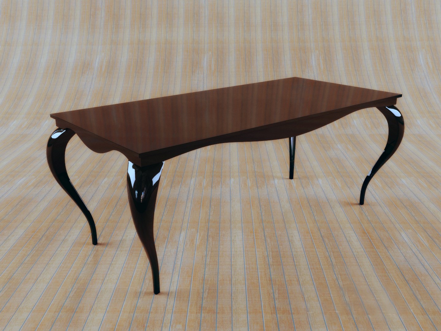 3d Photorealistic Table Model