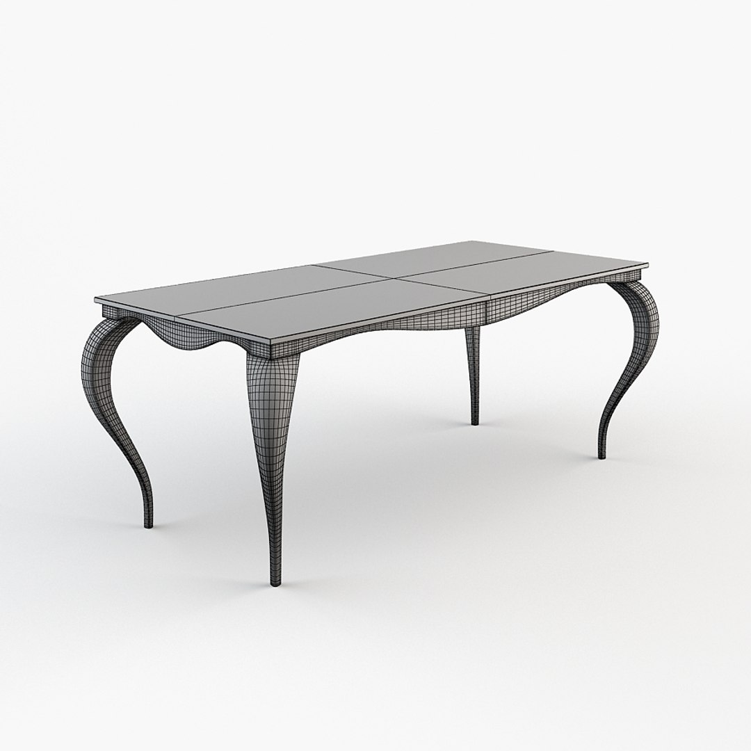 3d Photorealistic Table Model