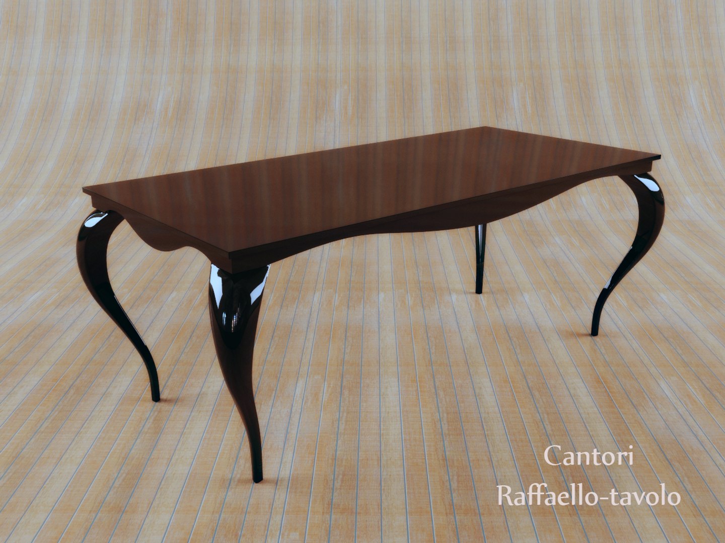 3d Photorealistic Table Model