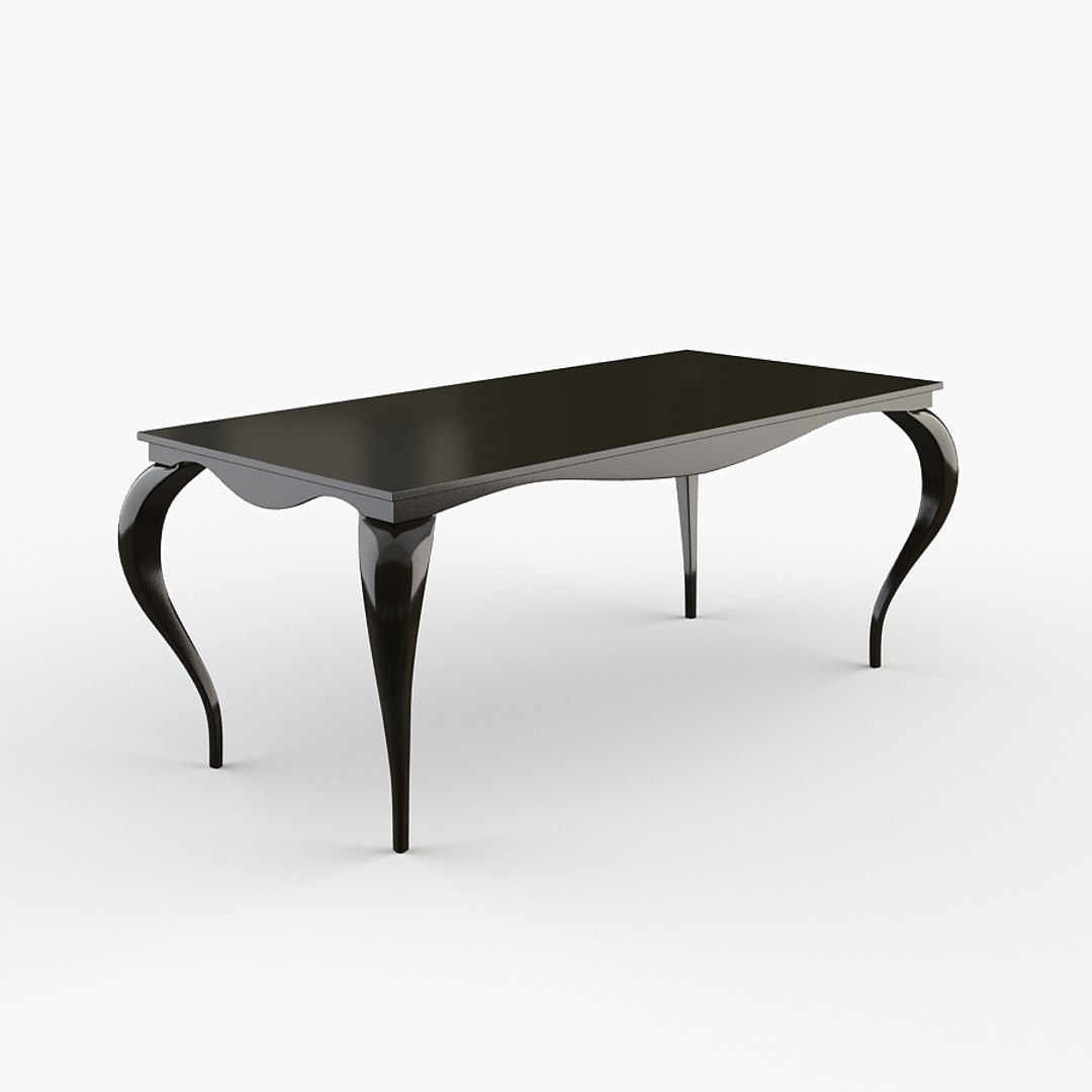 3d Photorealistic Table Model