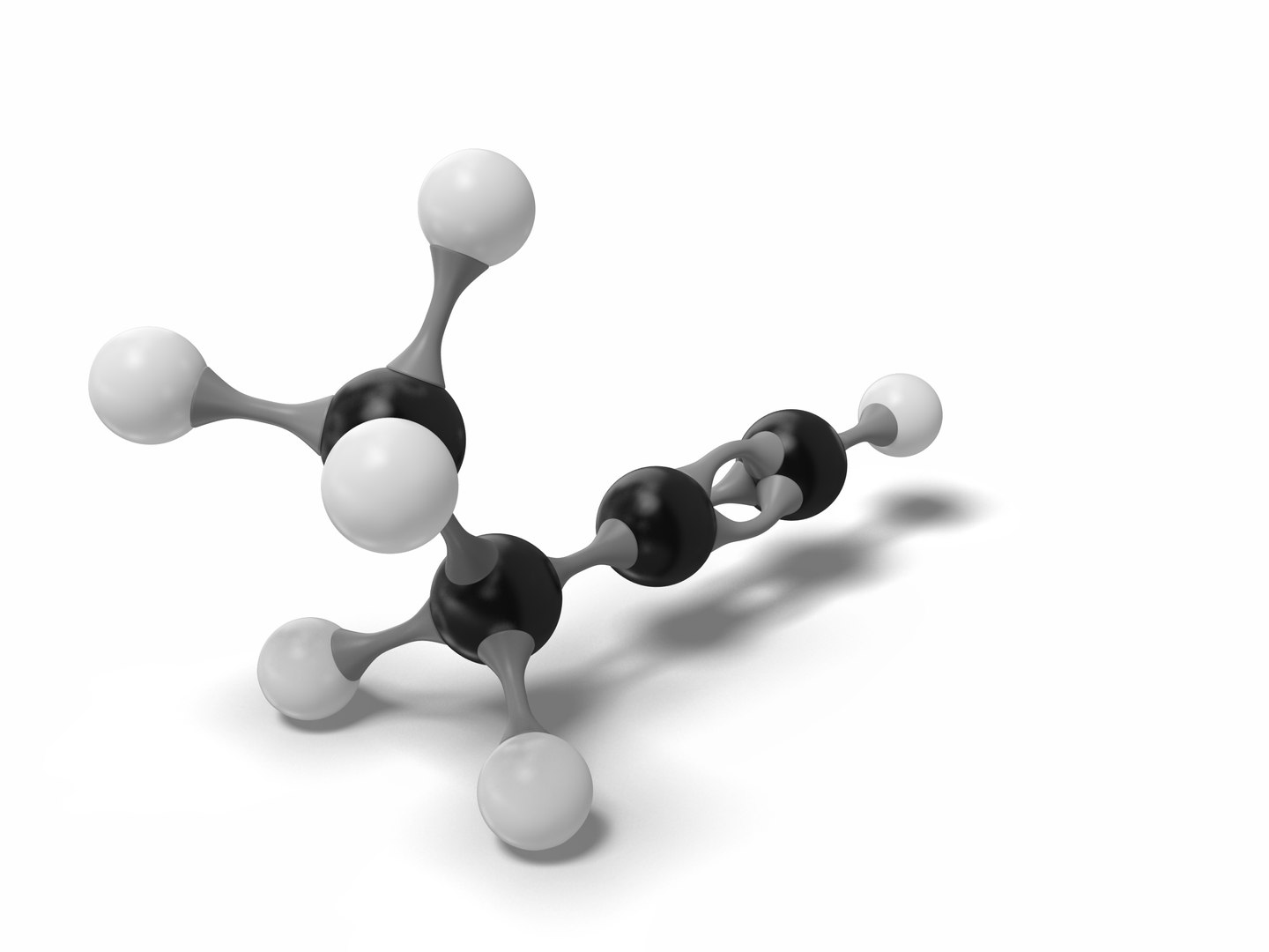 Butyne C4h6 Modeled Model - TurboSquid 1540026