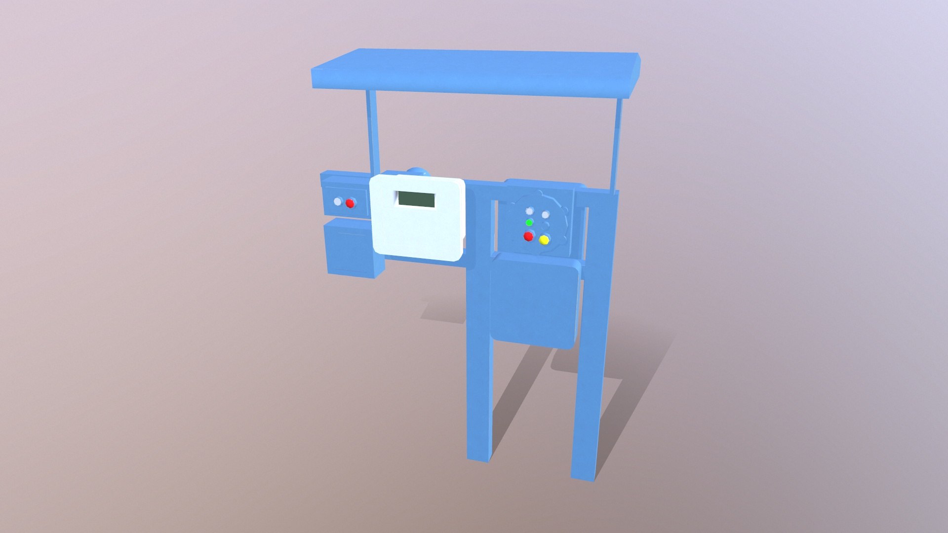HMI Panel Model - TurboSquid 2286922