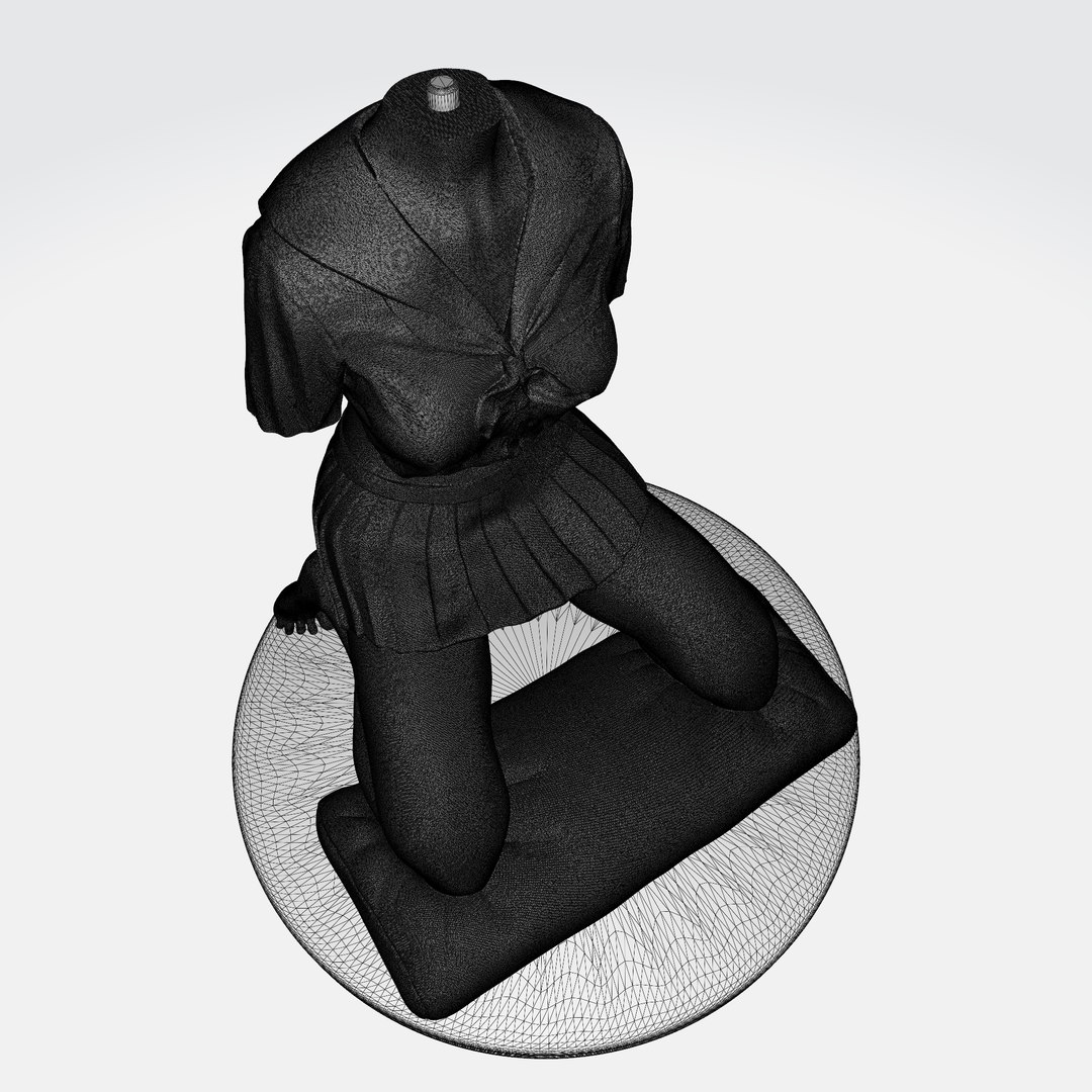 Crying Girl 3D Model - TurboSquid 1951089