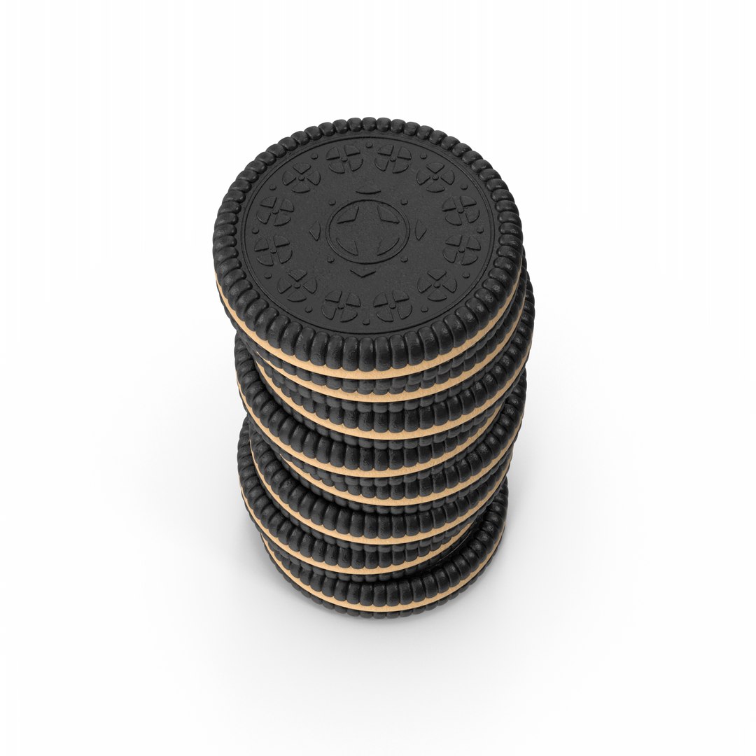 Sandwich Biscuit Cookie Model - TurboSquid 2201952
