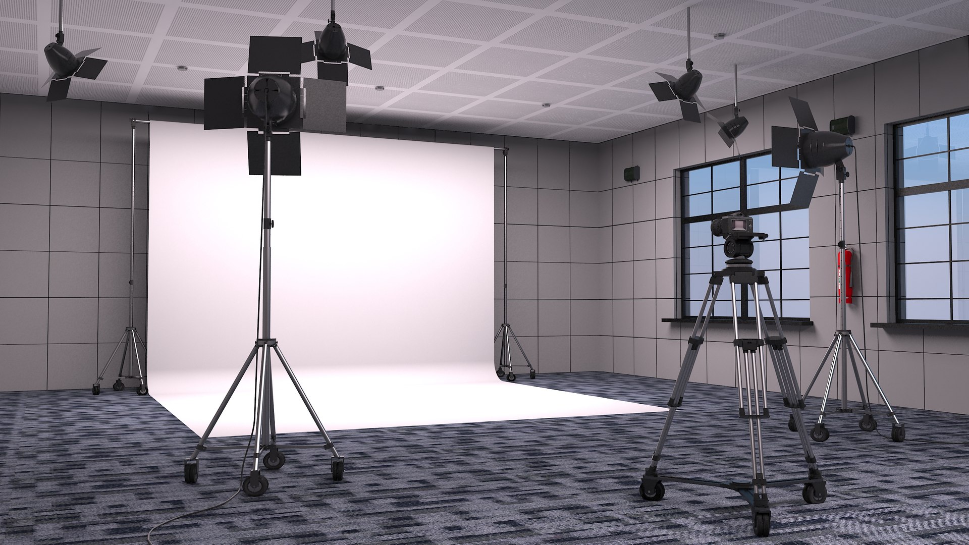 3D Photo Studio Model - TurboSquid 1704050