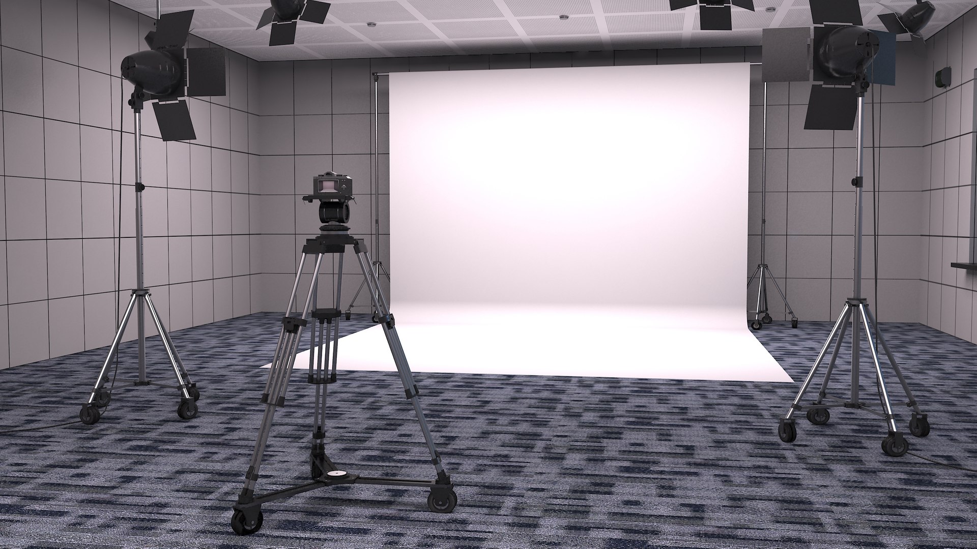 3D Photo Studio Model - TurboSquid 1704050