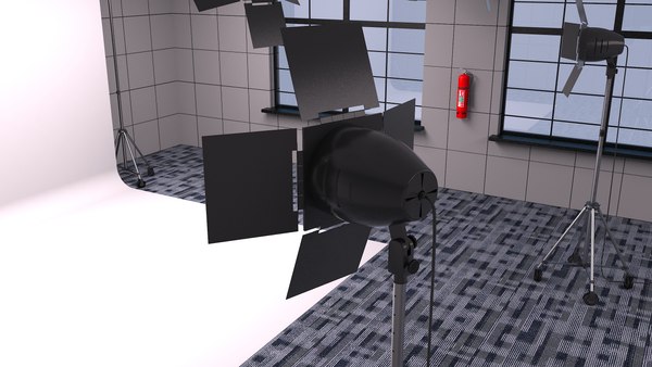 3D photo studio model - TurboSquid 1704050