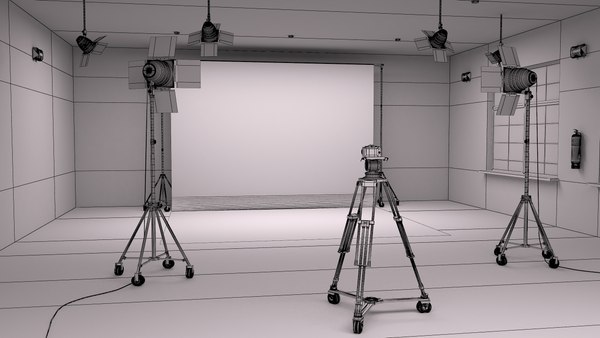 3D photo studio model - TurboSquid 1704050