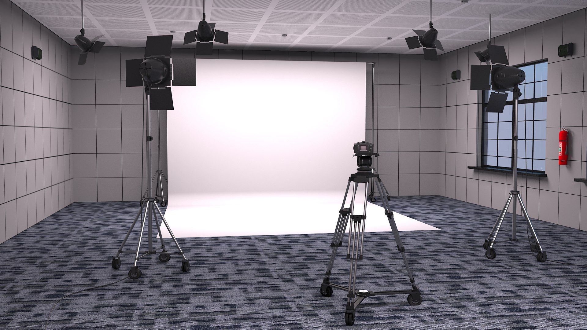 3D Photo Studio Model - TurboSquid 1704050