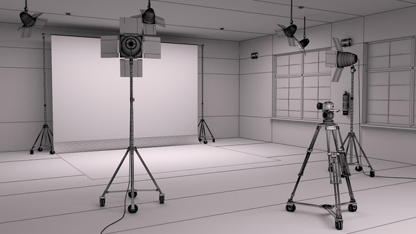 3D photo studio model - TurboSquid 1704050