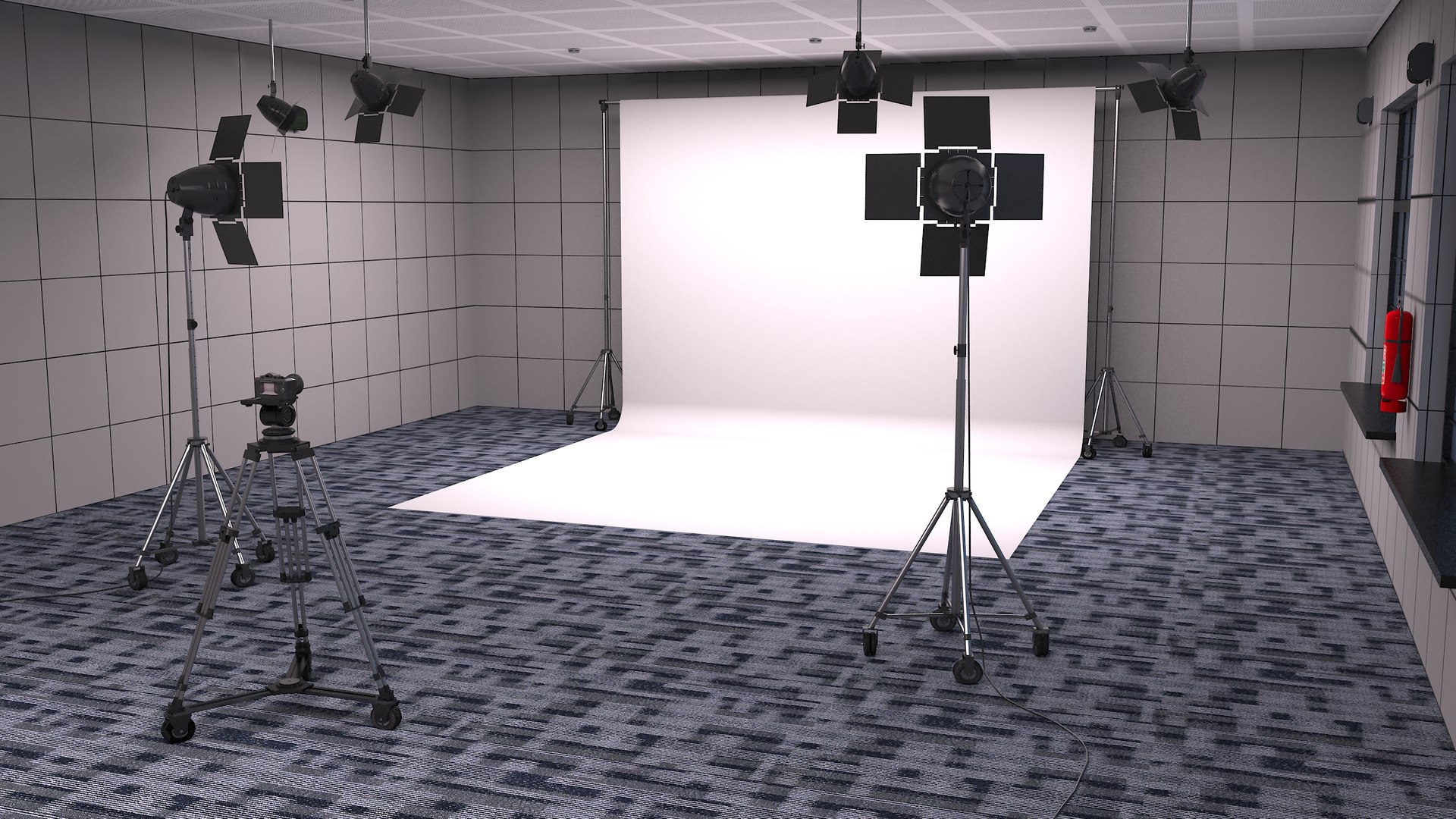 3D Photo Studio Model - TurboSquid 1704050