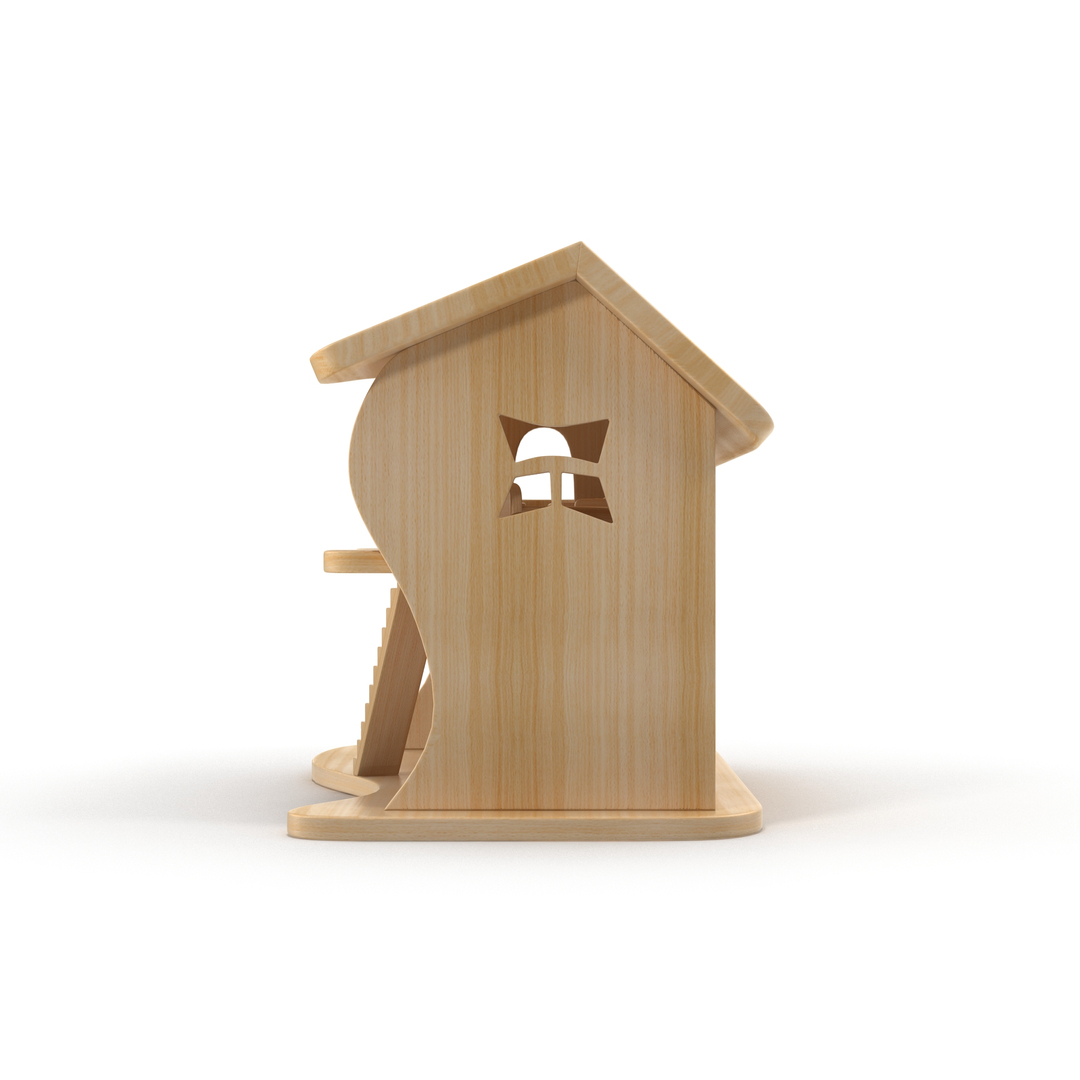 3D wooden toy house - TurboSquid 1188814