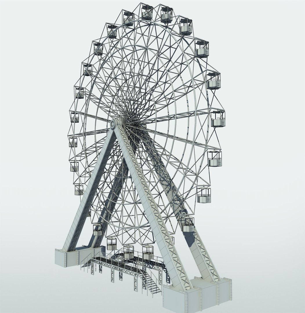 ferris wheel 3d model