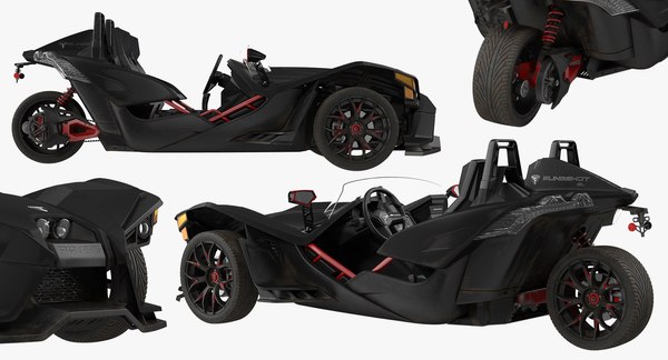 max polaris slingshot trike rigged