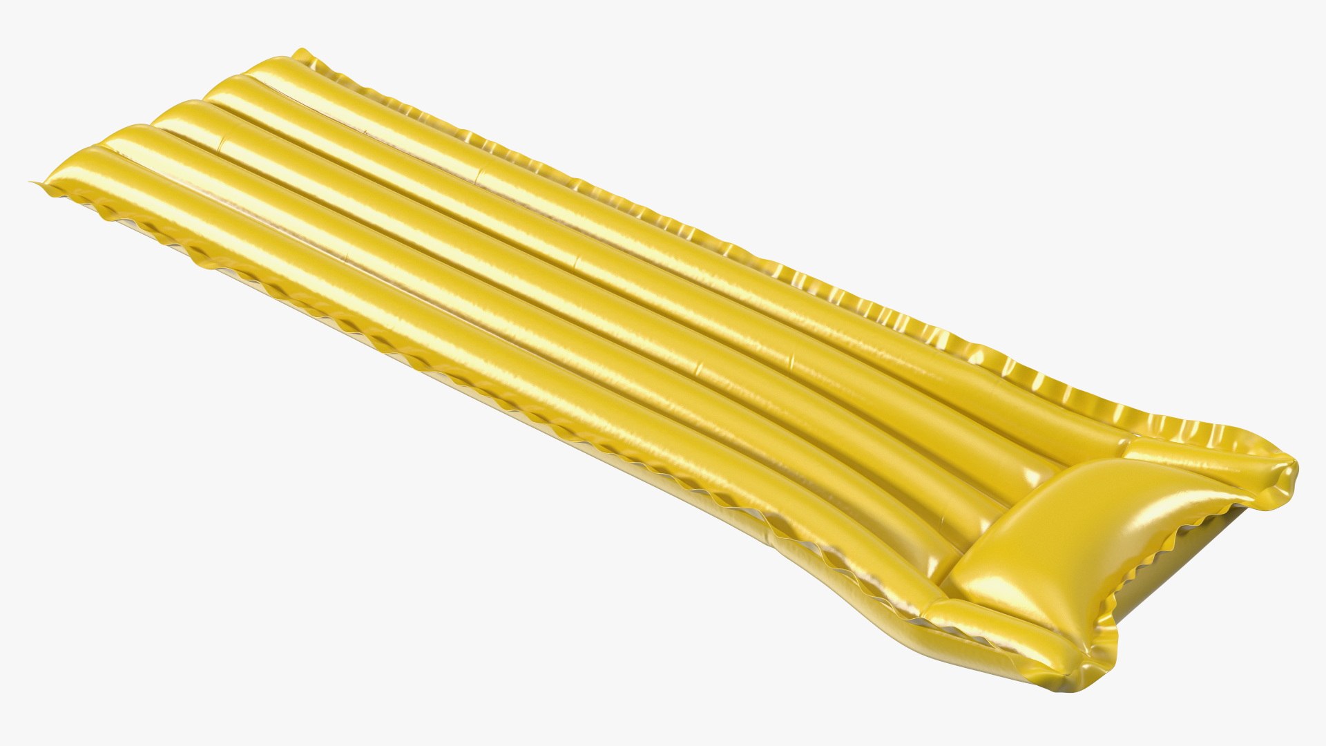 Yellow Vinyl Inflatable Sea Bed 3D Model - TurboSquid 2146862