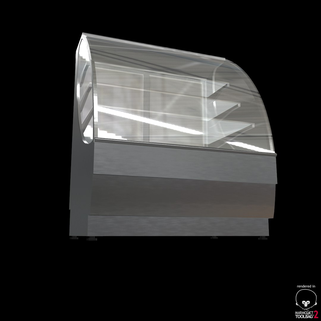 3d Model Pastry Case