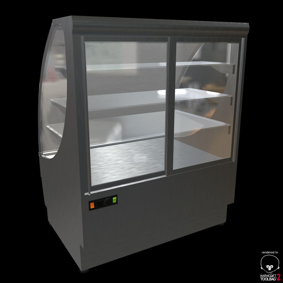 3d Model Pastry Case